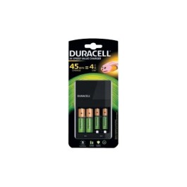 Duracell CEF14 battery charger - with 2 x AA 1300 mAh batteries and 2 x ...