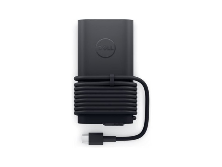 Dell - USB-C power adapter - Gallium Nitride (GaN), ultra slim - 100 ...
