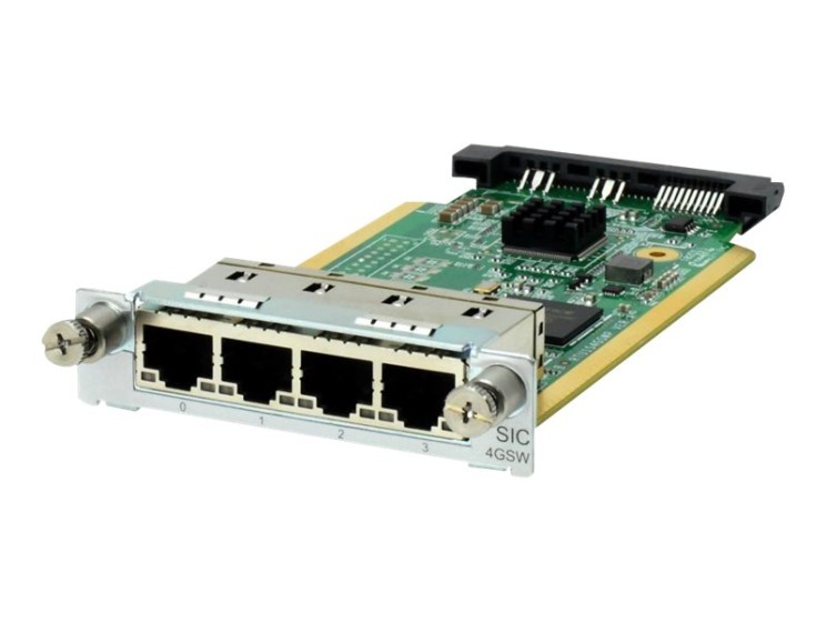 HPE - expansion module - Smart Interface Card (SIC) - 1000Base-T x 4 ...