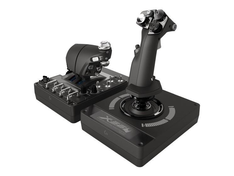 Logitech X56 H.O.T.A.S. - joystick and throttle - wired | AS Capital ...