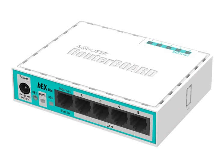 MikroTik RouterBOARD hEX lite RB750r2 - router - desktop | AS Capital ...