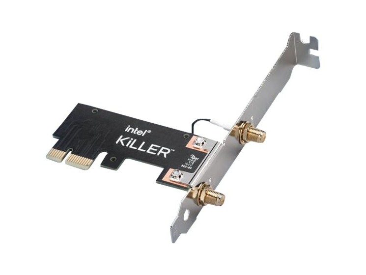 Intel Killer Wi-Fi 6E AX1675 - network adapter - PCI Express x1 | AS ...